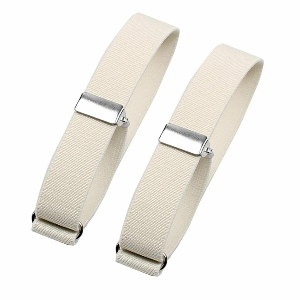 Держатель манжет рубашки, Молочно - белый