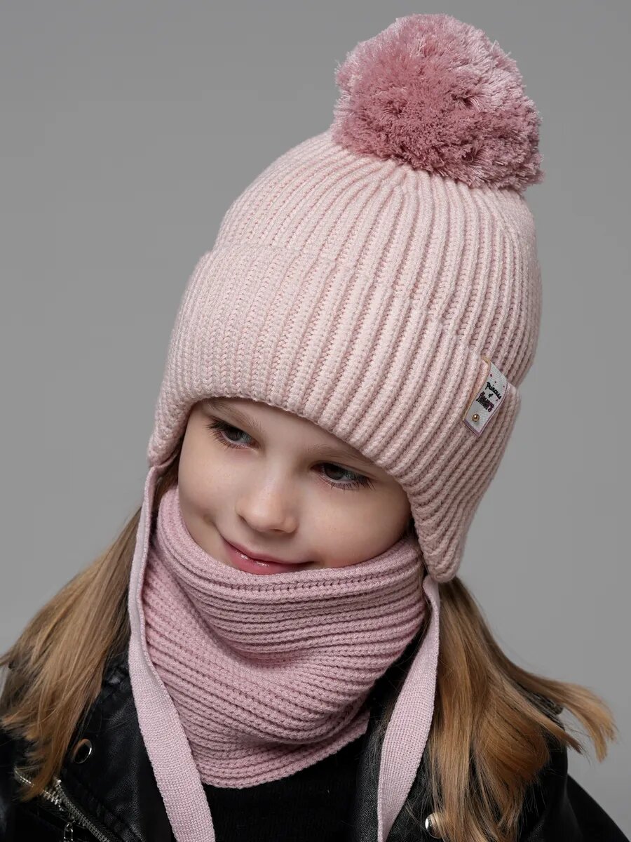 Шапка Зима2025-2026 для девочек