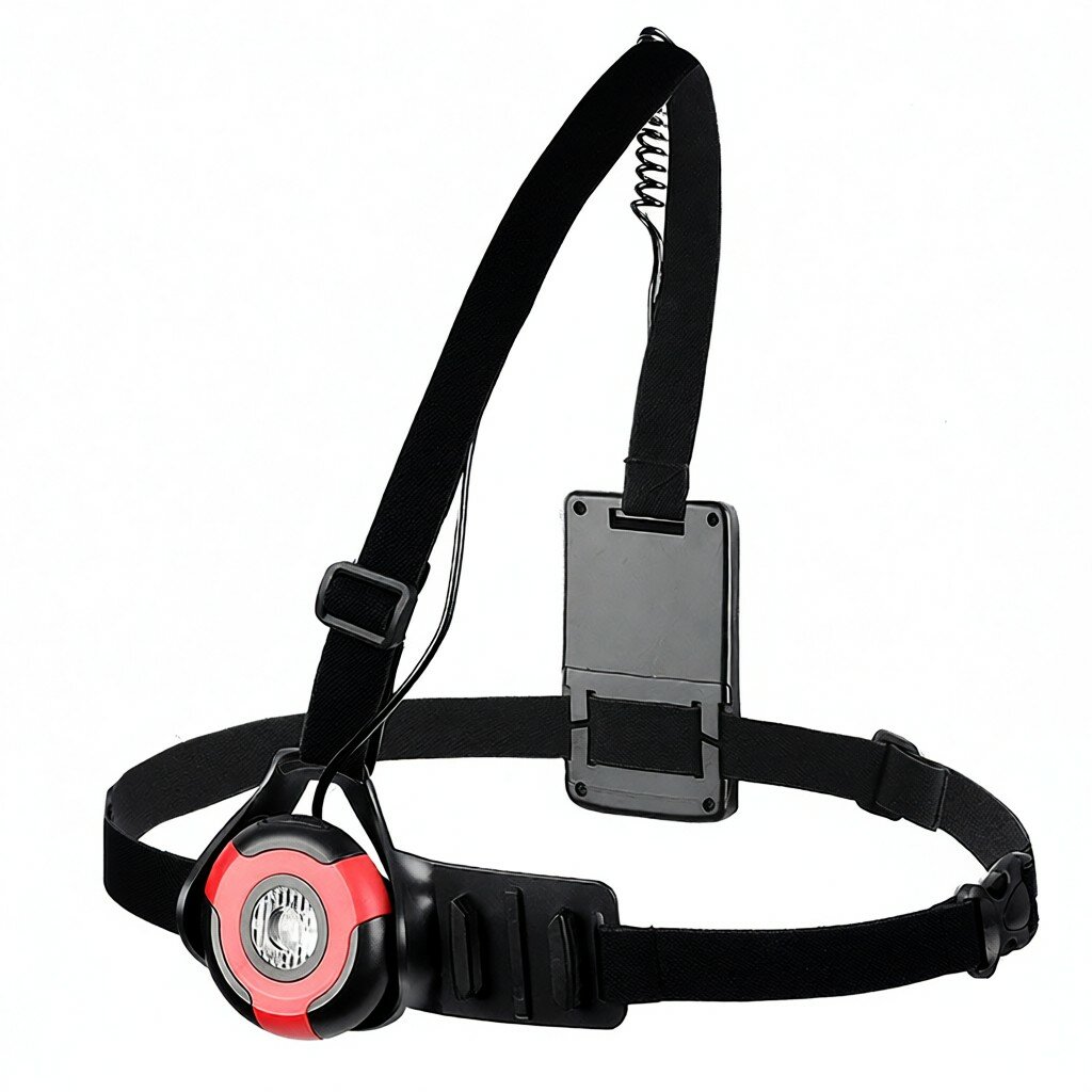 Бегущий Свет Груди: 500 Люмен Ночная Видимость - Безопасный Стробоскопический Режим Для Бега И Походов С Универсальным Креплением Для Активных Приключений