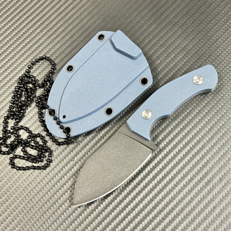 Горячая распродажа в наличии, мини-нож на шею, подвесной нож, EDC портативный тактический нож, креативный нож-ожерелье, нож для активного отдыха
