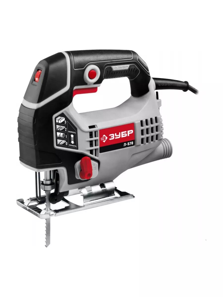 Лобзик Л-570 +1пил. 570Вт 3000ходов мин (элект. сеть)