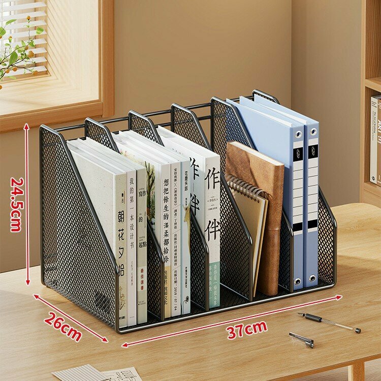Офисный стол, стеллаж для хранения, книжная полка, настольный книжный держатель, металлическая папка для документов, рамка для документов в офисе