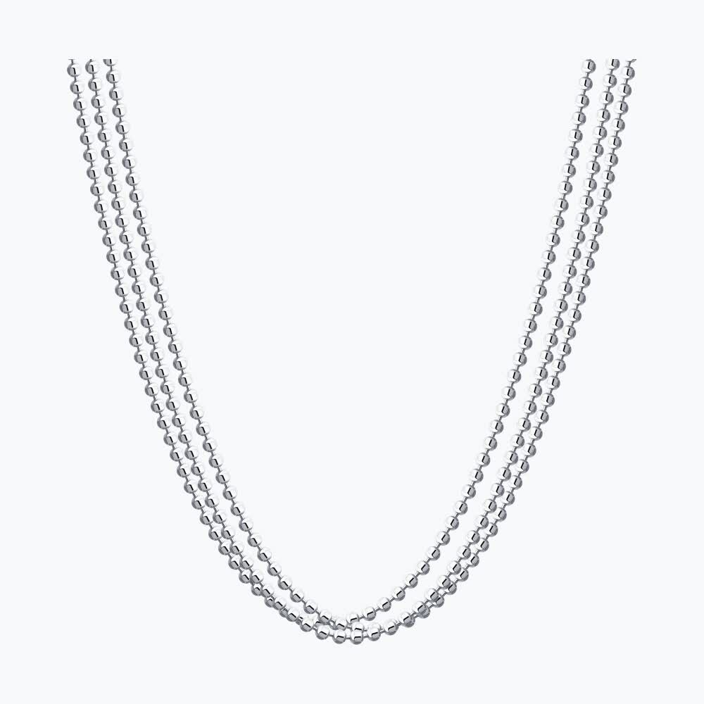 Колье, серебро, 925 проба