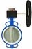 Затвор дисковый поворотный DN.ru WCB-316L-PTFE Ду65 Ру16 с редуктором HGB-1