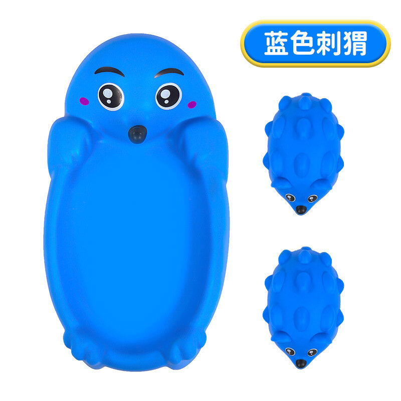 Детская ванная комната с плавающими животными, плоскозубец, ежик, герметичная игрушка для воды, игрушка для купания младенцев оптом