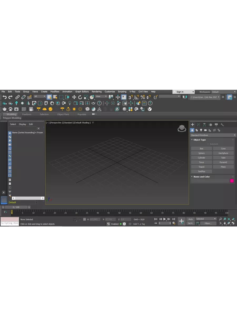 3ds max 2025 + Corona, V-Ray, FloorGenerator для Windows (бессрочная версия, моментальная доставка)