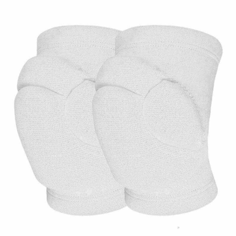 Наколенники для волейбола, борьбы и танцев, Белый - M