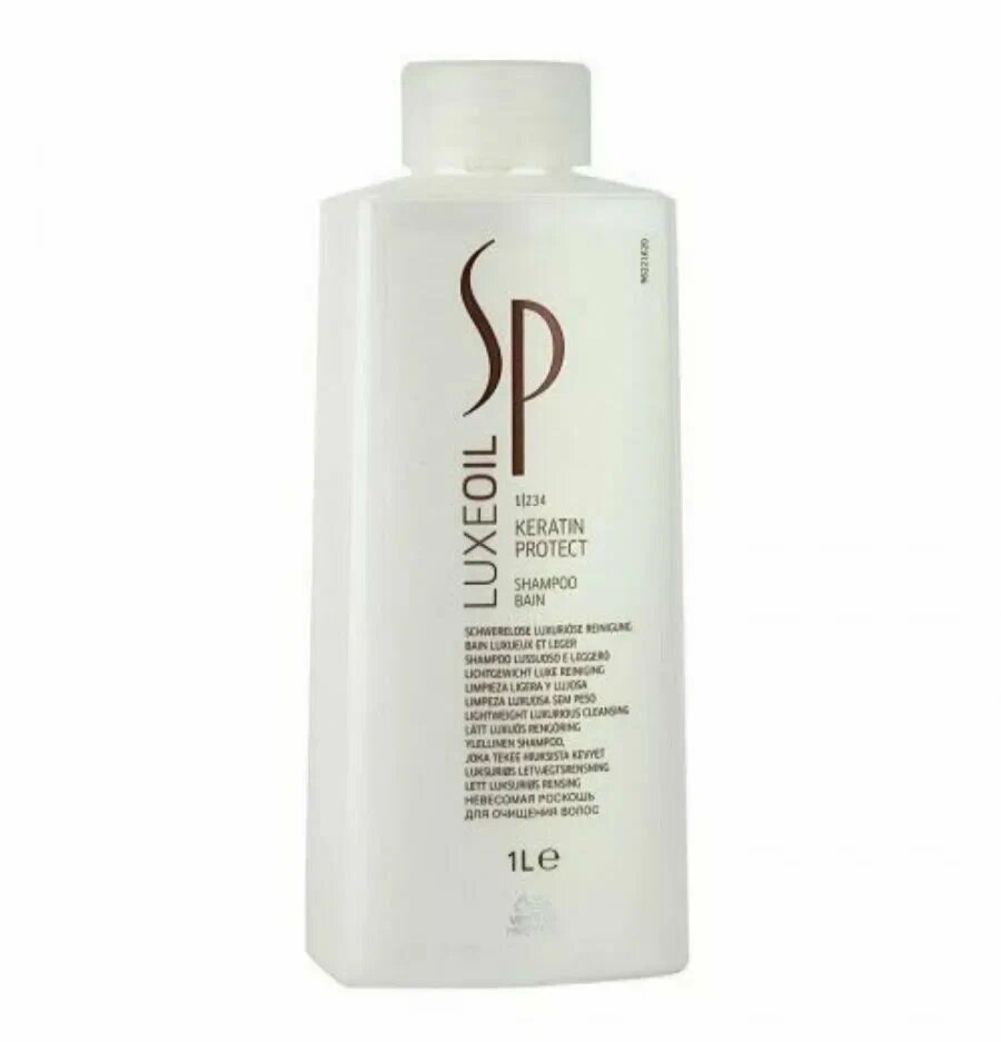 Wella SP Luxe Oil - Шампунь для защиты кератина волос 1000 мл