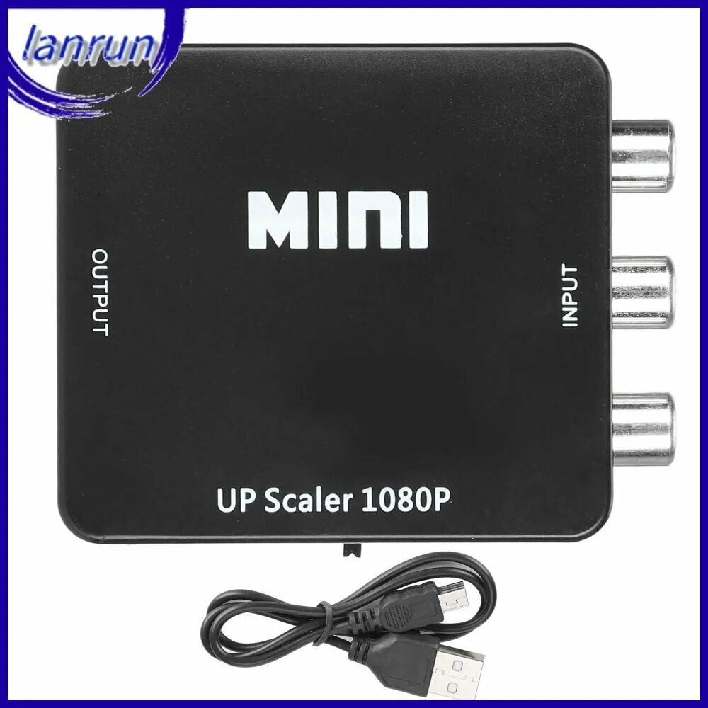 AV к HDMI Конвертер, Портативный, для телевизоров и мониторов