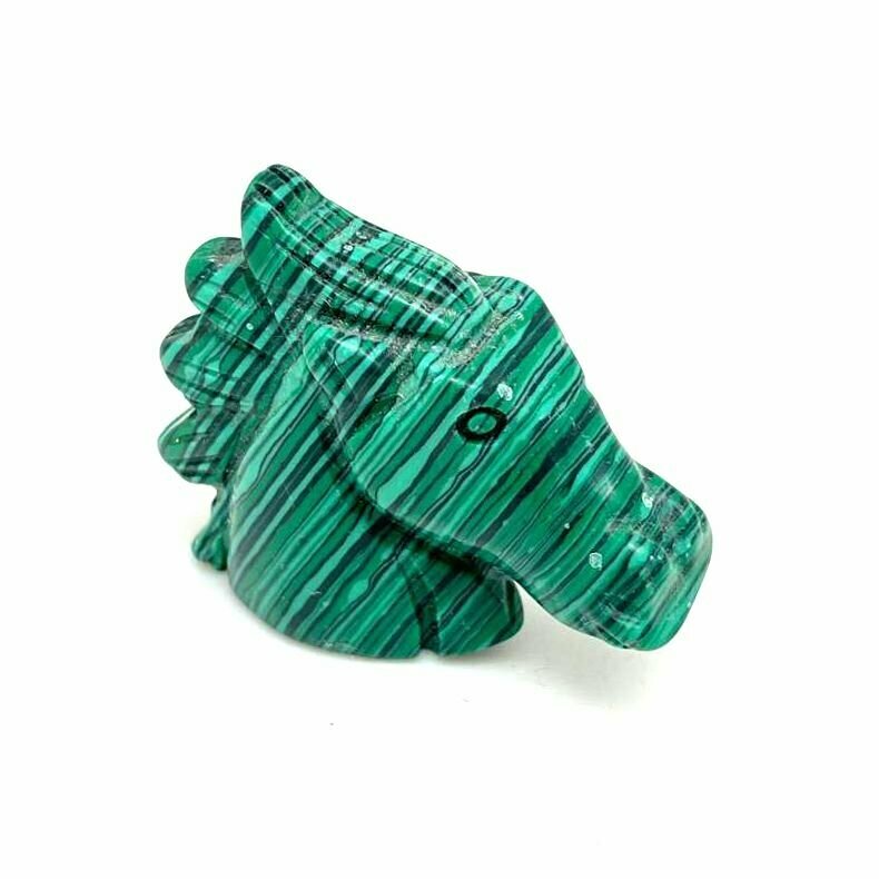 Голова лошади Сувенир Elit из малахита прессованного Sr-Horse-11