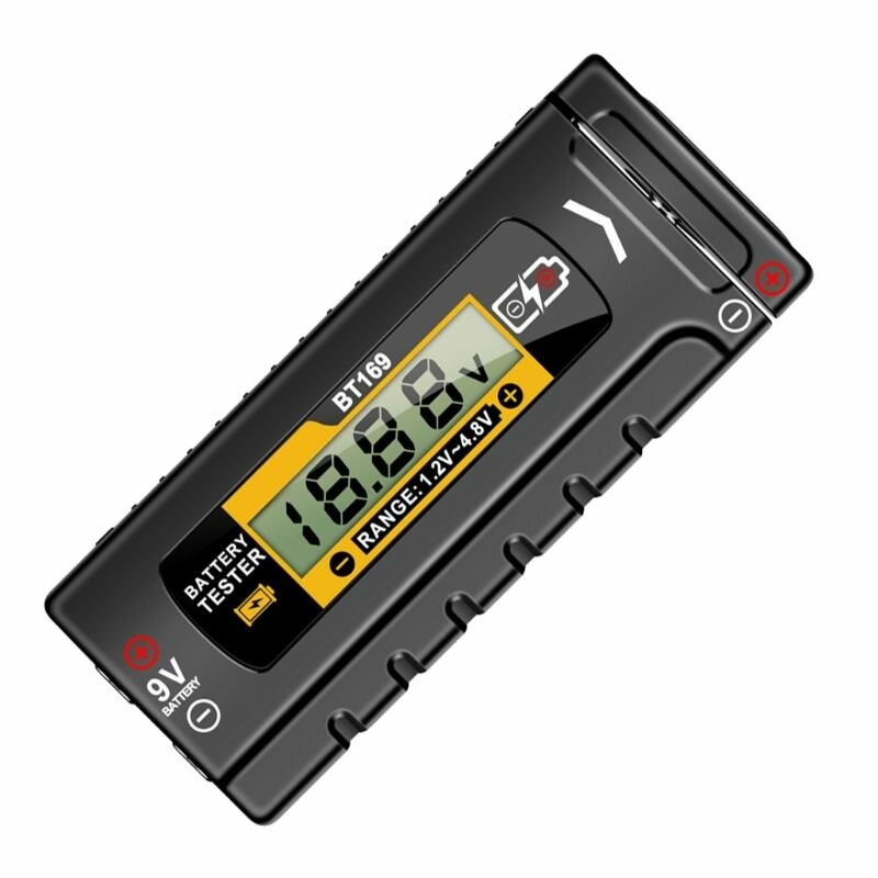 Датчик уровня заряда батареи с цифровым дисплеем BT169 (без аккумулятора)