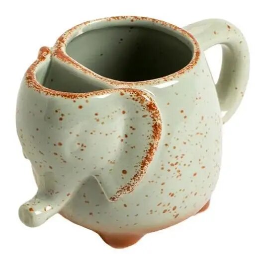 Керамическая кружка-слон
