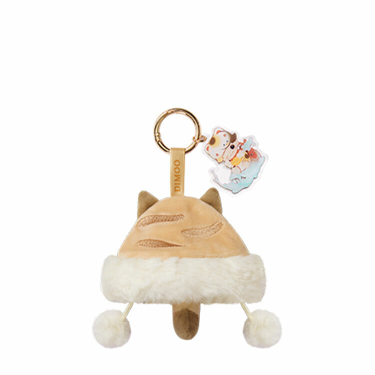 Шапка-брелок унисекс POP MART Dimoo Dreamy Collection, Confirmed-Hidden Style-Lucky Kitten (Open)