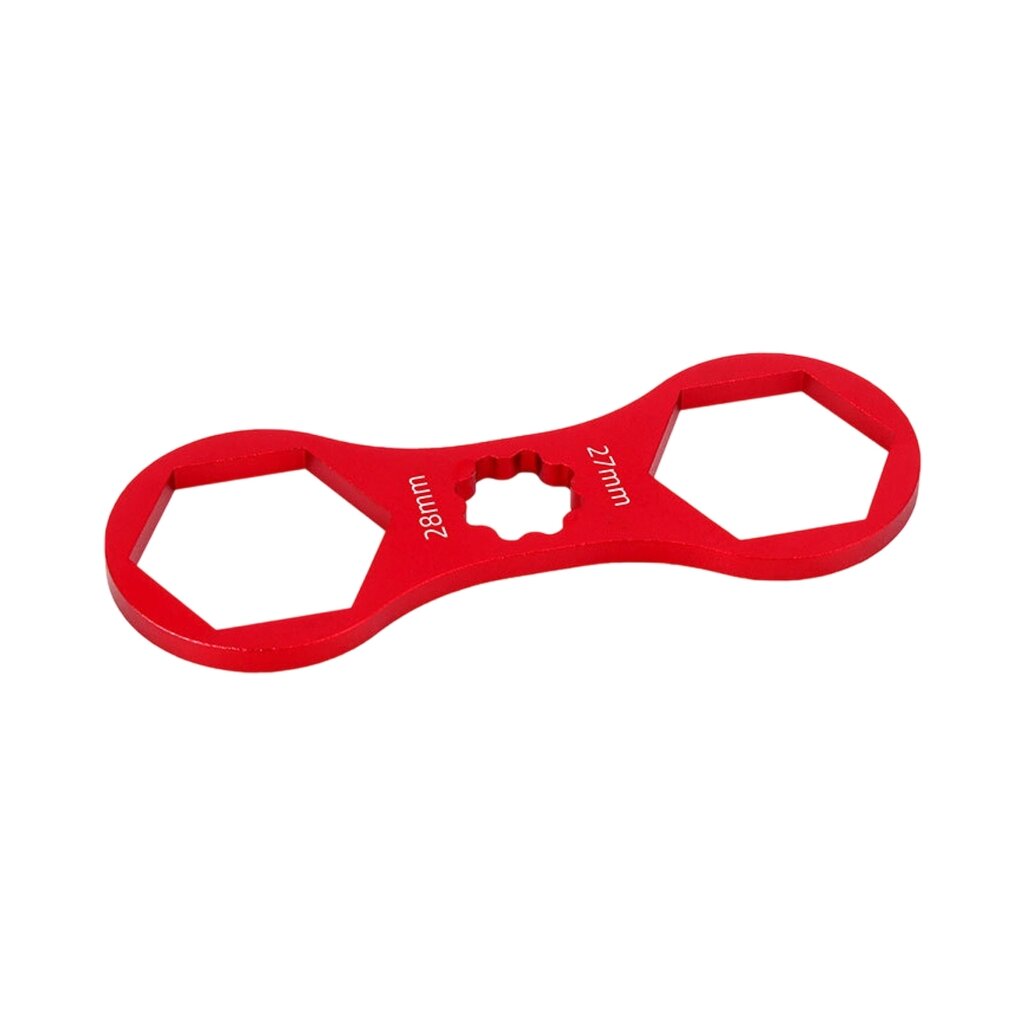 Ключ для плечевой крышки передней вилки горного велосипеда-тип B красный от 27 мм до 28 мм