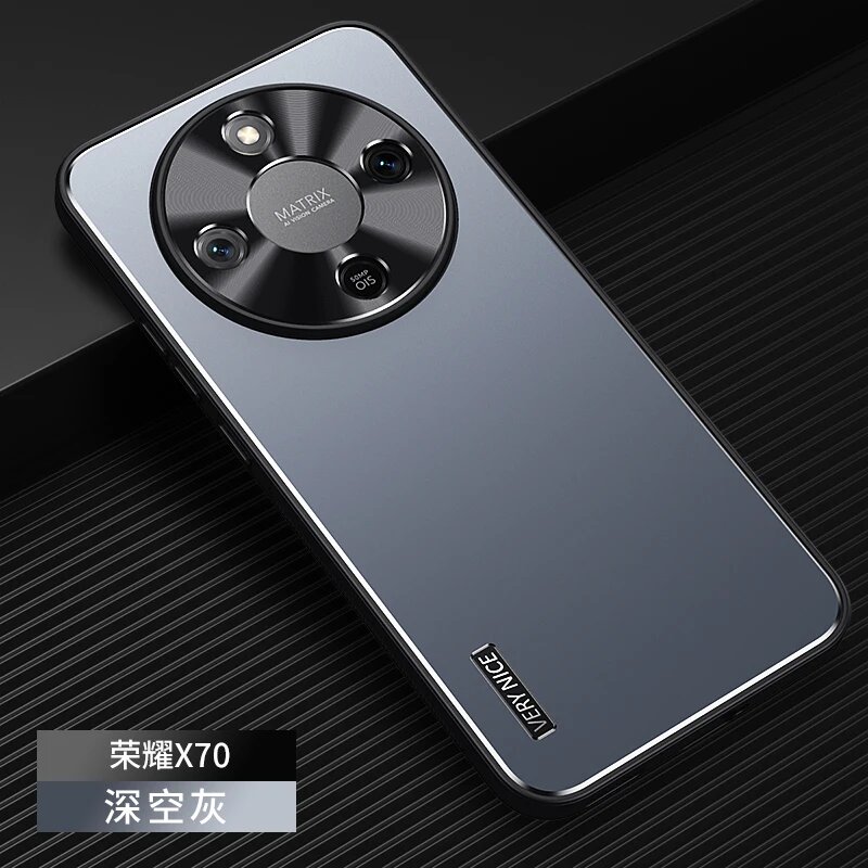 Чехол Honor X9D, серый, противоударный