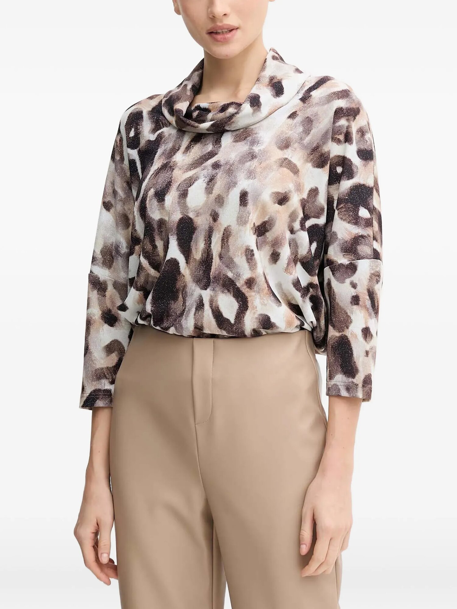 Топ Long-sleeve buttoned top