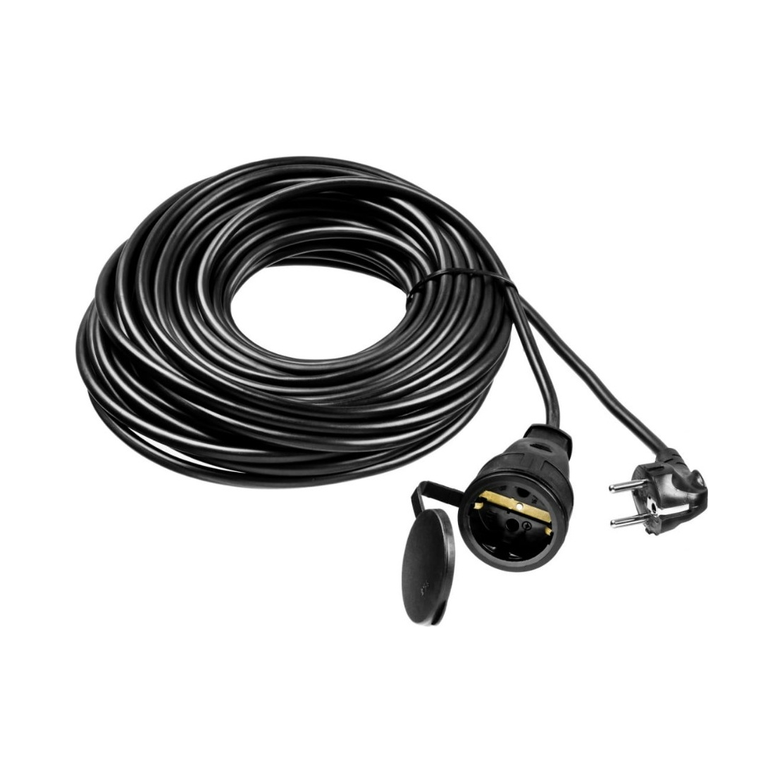 Силовой удлинитель-шнур Stayer MC 315, 30 м, 3500 Вт, IP44, черный