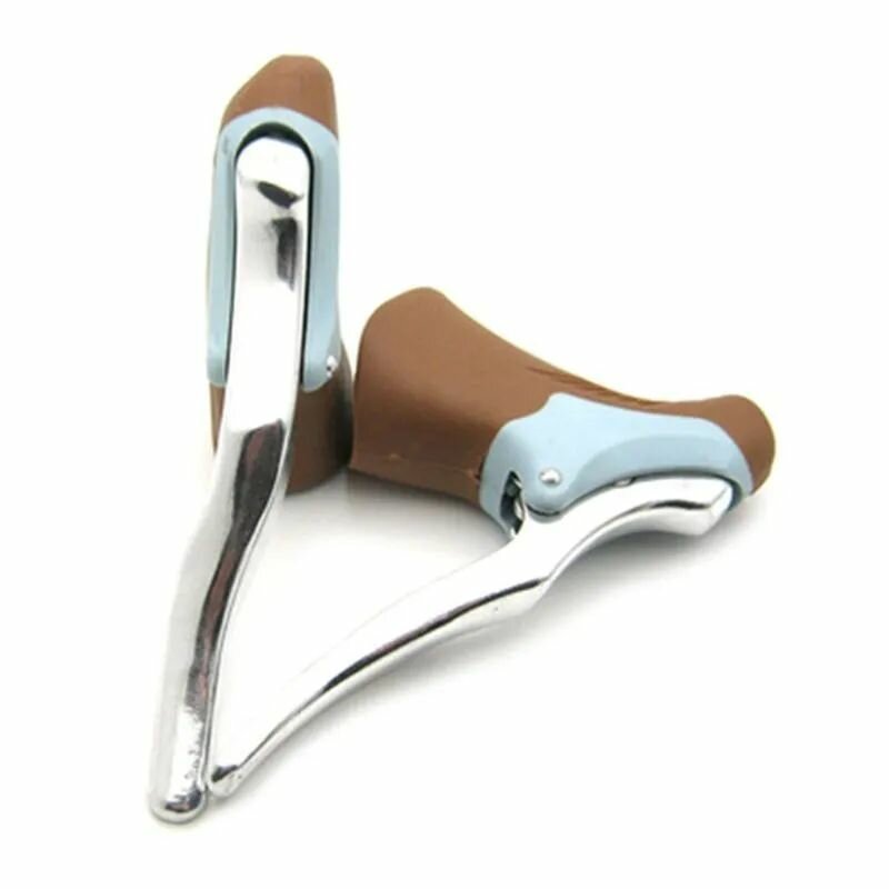 Алюминиевые рули-баранки для велосипеда - Коричневые (пара) (1 шт)