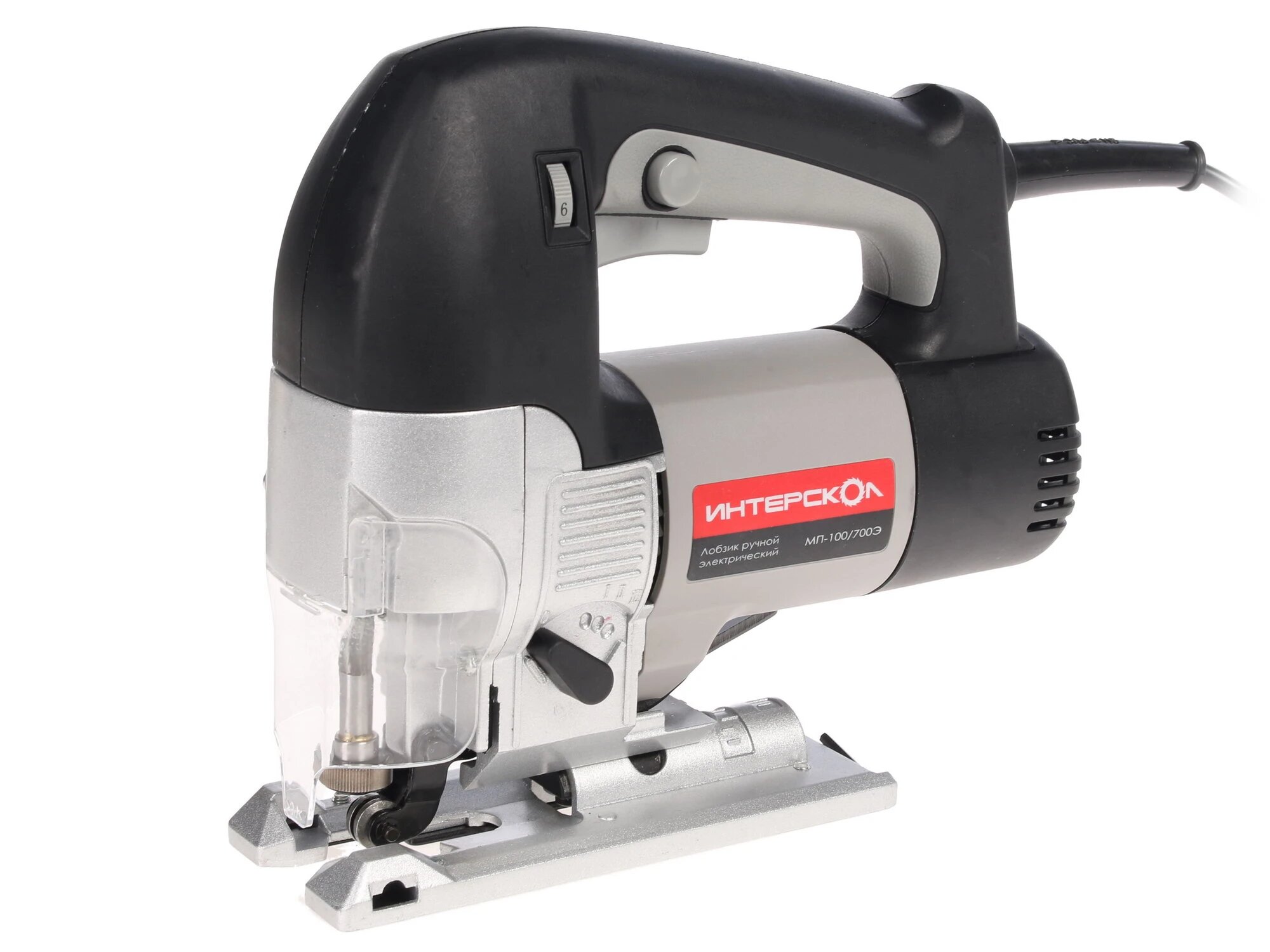 Лобзик Интерскол МП-100/700Э серый/черный, 705 Вт, 3000 ход/мин