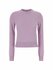 Свитер Jil Sander Crew-neck wool sweater, размер 36, , фиолетовый