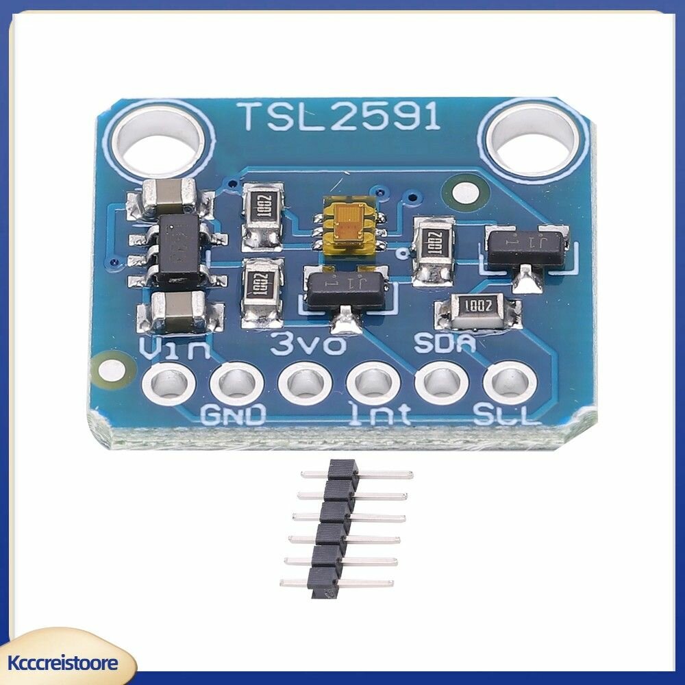 Цифровой датчик освещенности TSL2591 с ИК и полным спектром, I2C, 3.3-5В