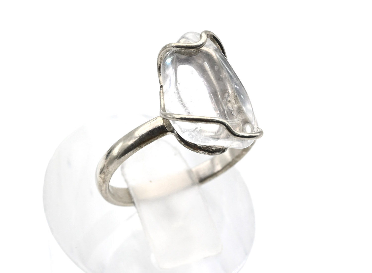 Кольцо, горный хрусталь