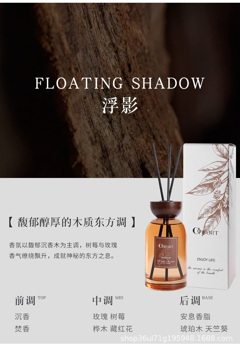 Ароматическая безпламенная ароматерапия Xiangyu, эфирное масло, долговечный аромат, освежитель воздуха, ароматизированная ротанговая декорация для спальни и гостиной, одна штука, дропшиппинг