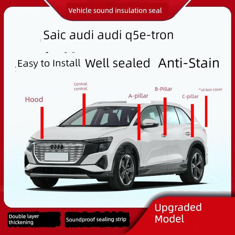 Полный комплект уплотнителей для Audi Q5 e-tron с центральной консолью - в комплекте с инструментом