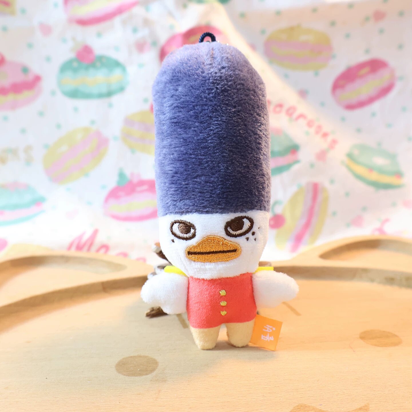 Плюшевый брелок RIIZE Jotaro на подставке, Dragon Stone, Rabbit Cat, Chestnut Button, 8cm шт. в наличии