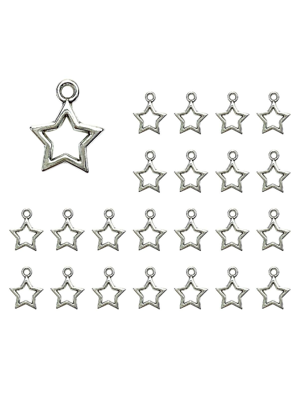 Индивидуальное украшение из бисера-звездочки для создания особого ювелирного шарма