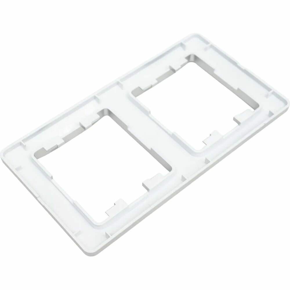 Вертикальная двухместная рамка Systeme Electric GLOSSA GSL000306