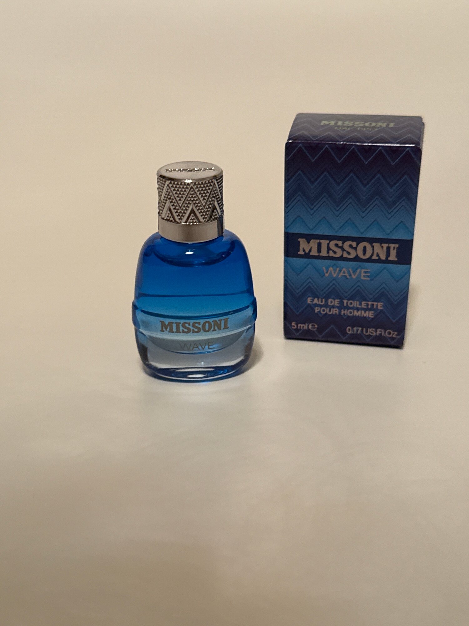 Missoni Wave мужская туалетная вода 5 мл Miniature Миниатюра