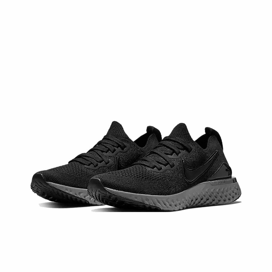 Кроссовки NIKE Epic React Flyknit 2, размер EU 35,5 стопа (22.5CM), черный — фото 1
