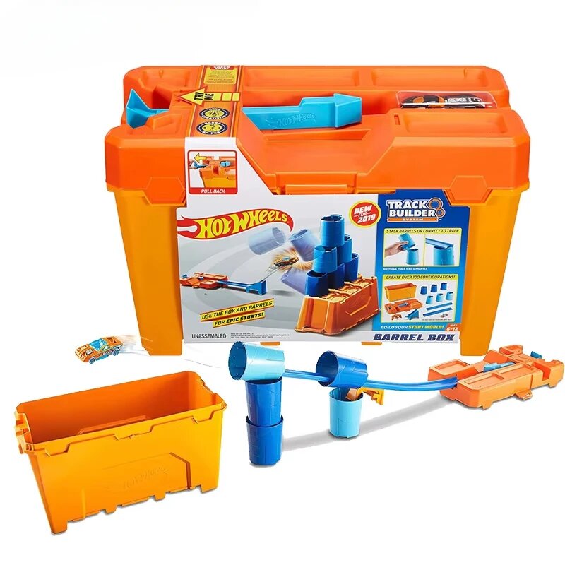 Hot Wheels Трек DWWN95 Оранжевый, GCF91