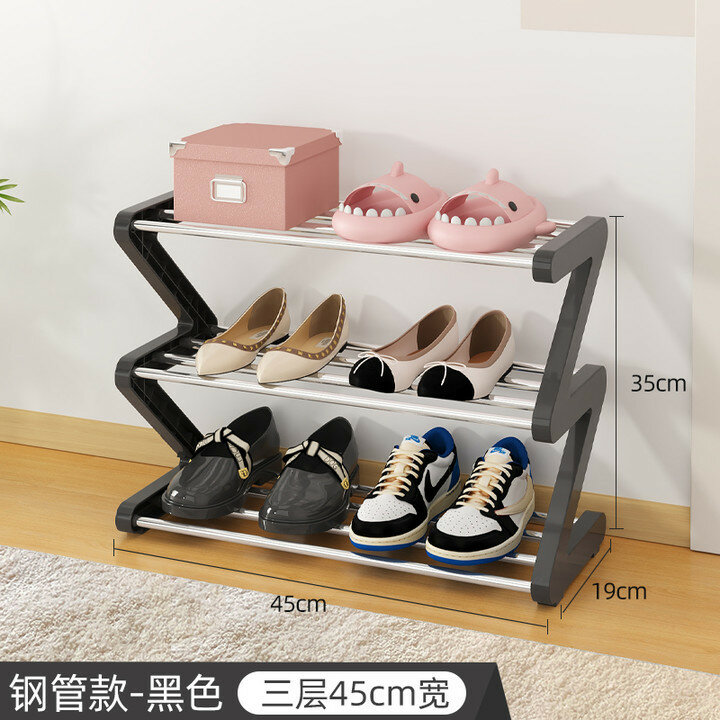 Стеллаж для обуви в общежитии для студентов, под столом, маленький, простой, многоярусный, новый 2025 года, популярный, большой вместимости, обувной шкаф