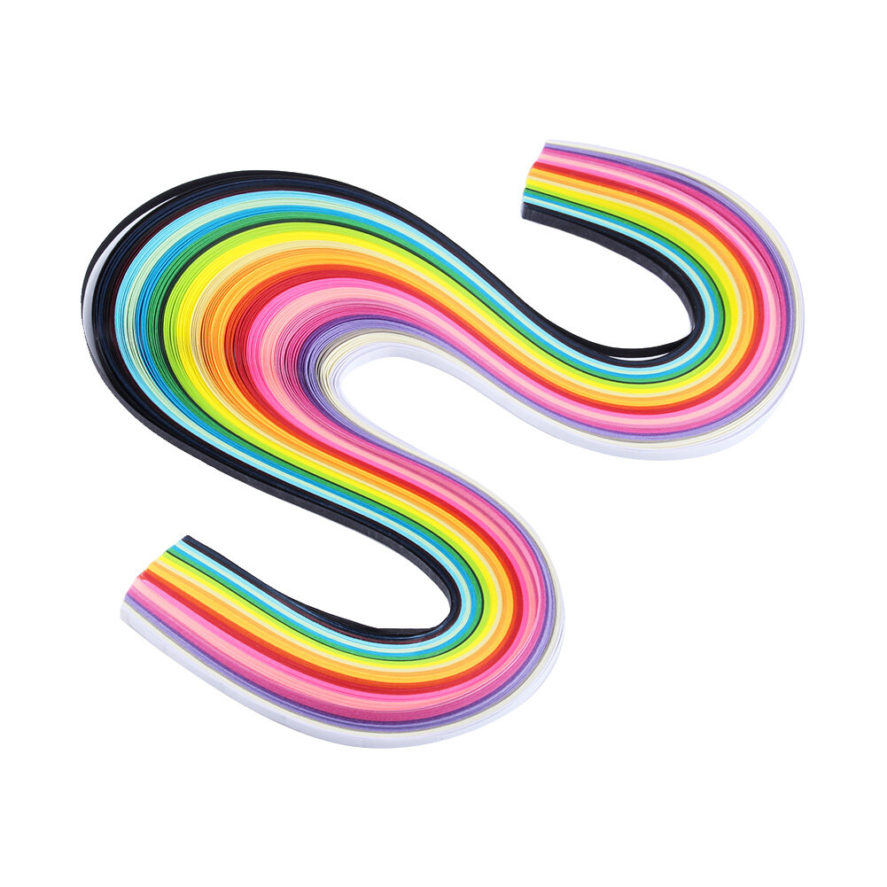 160 полосок бумаги для квиллинга, 26 цветов, для рукоделия, оригами, ширина 5 мм.