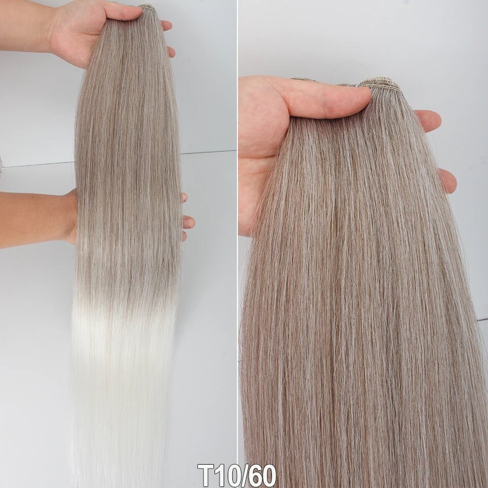 Tressence био-протеиновые прямые синтетические пучки волос 26 дюймов T10-60