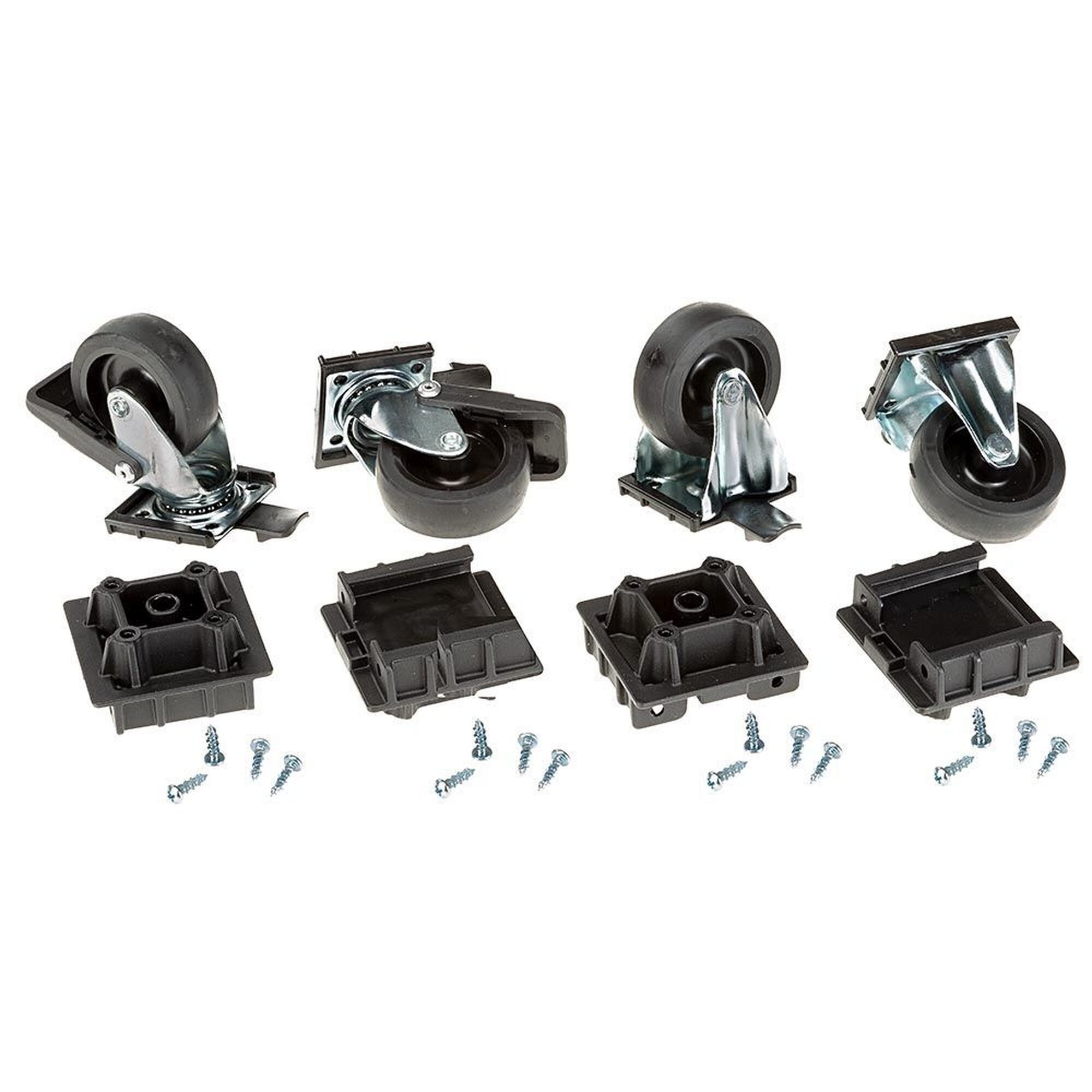 Комплект колес L442 для перевозок ATLAS CAR 80/100, 4 шт, пластик