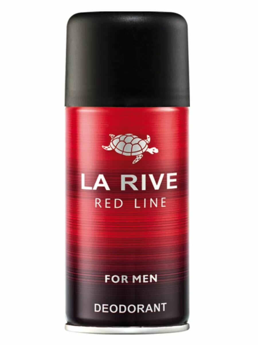 Дезодорант-спрей La Rive Red Line, мужской, 100% безопасный, 24 ч, 150мл