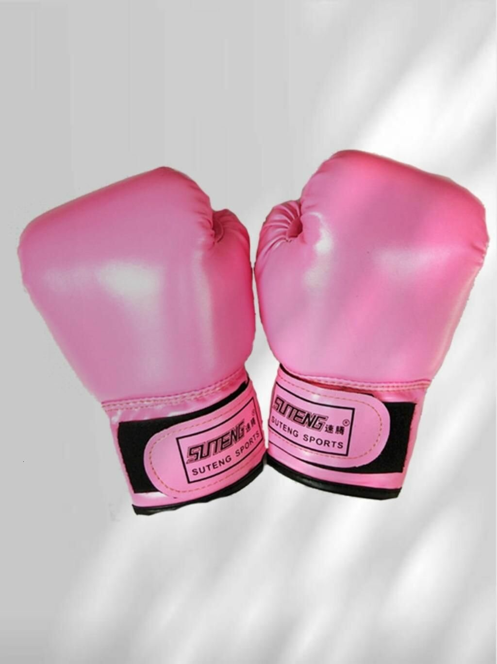 Детские боксерские перчатки 3-10 лет, Розово-красный