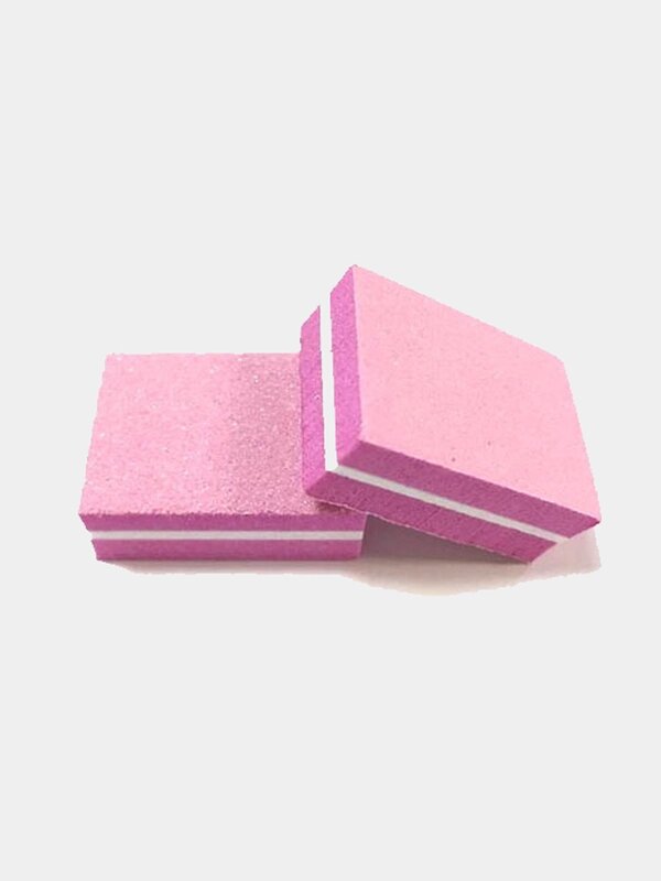 Баф двусторонний 100/180, Баф мини для ногтей