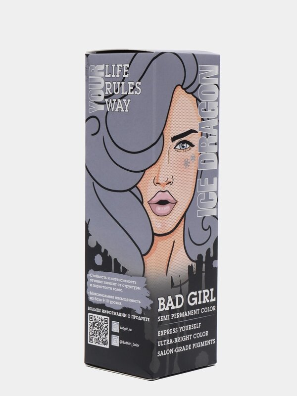 Bad Girl Ice Dragon (серый), 150мл