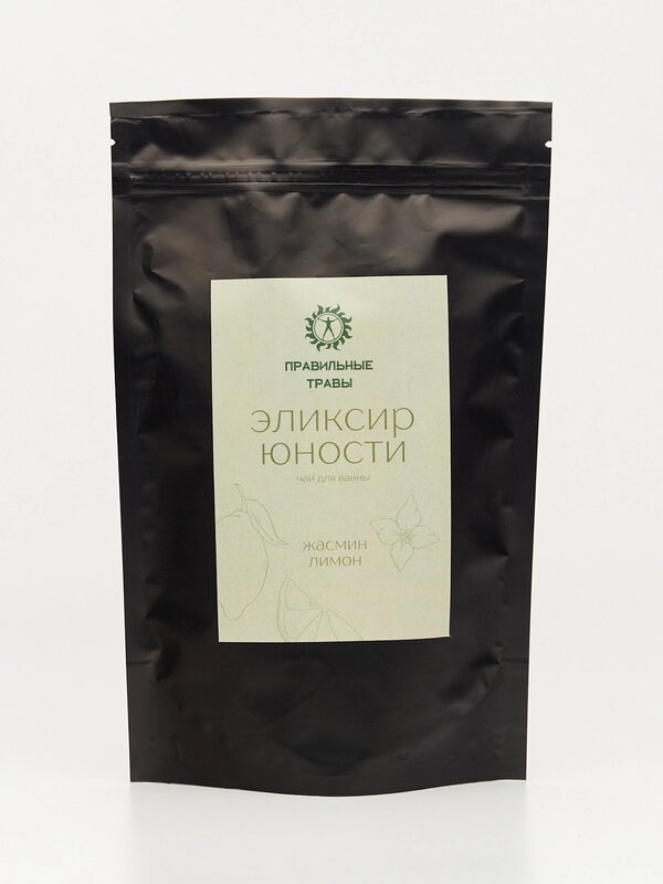 Соль для ванны с натуральными травами "Эликсир Юности"