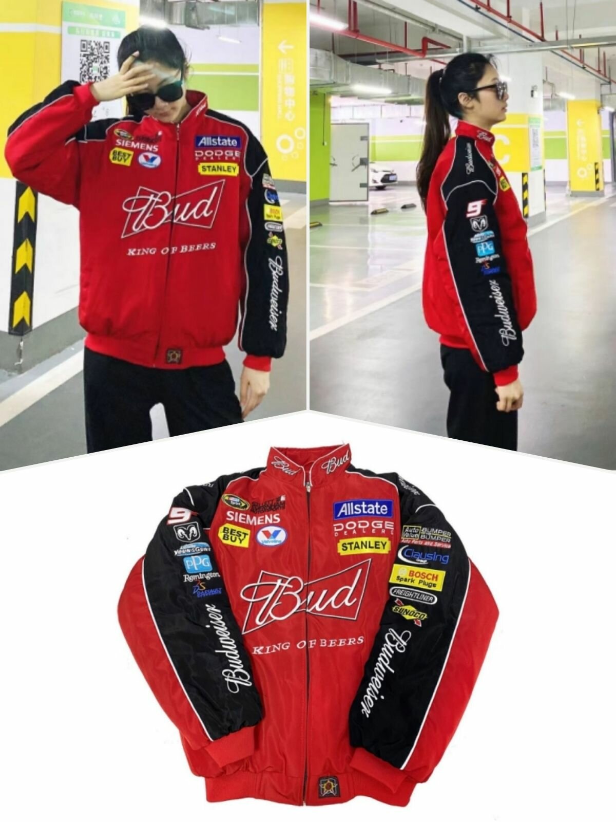 Куртка F1 с вышивкой