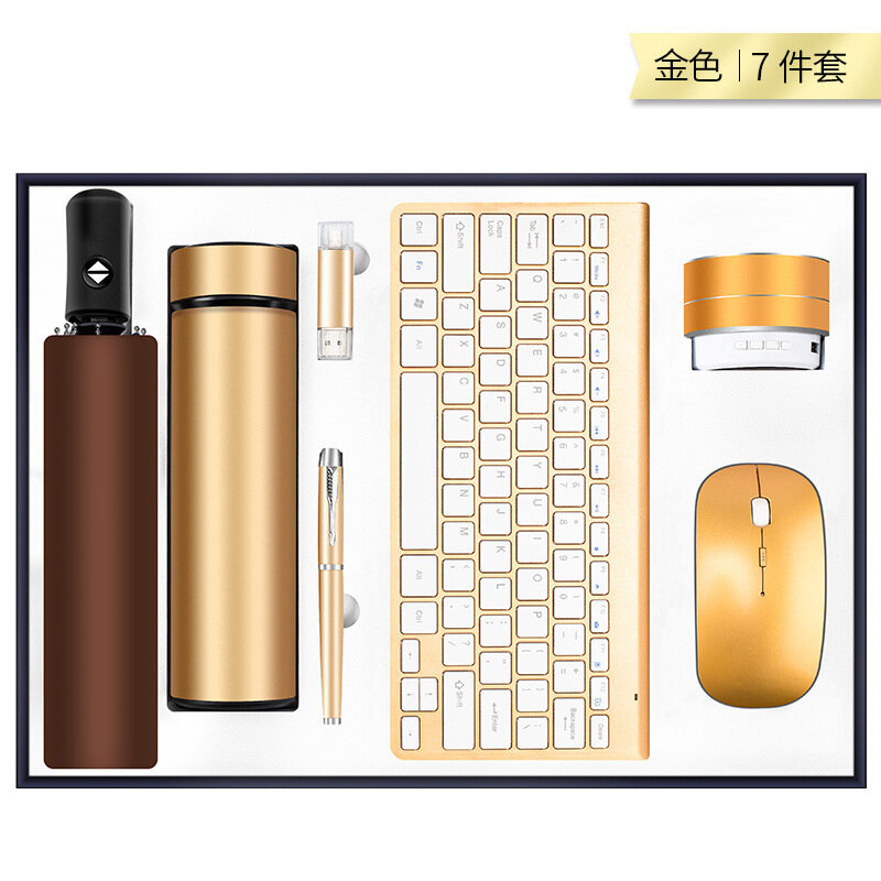 Набор бизнес-подарков: клавиатура, мышь, коврик для стола, сувенир, офисный подарок, персонализированный для мероприятий компании для клиентов и сотрудников