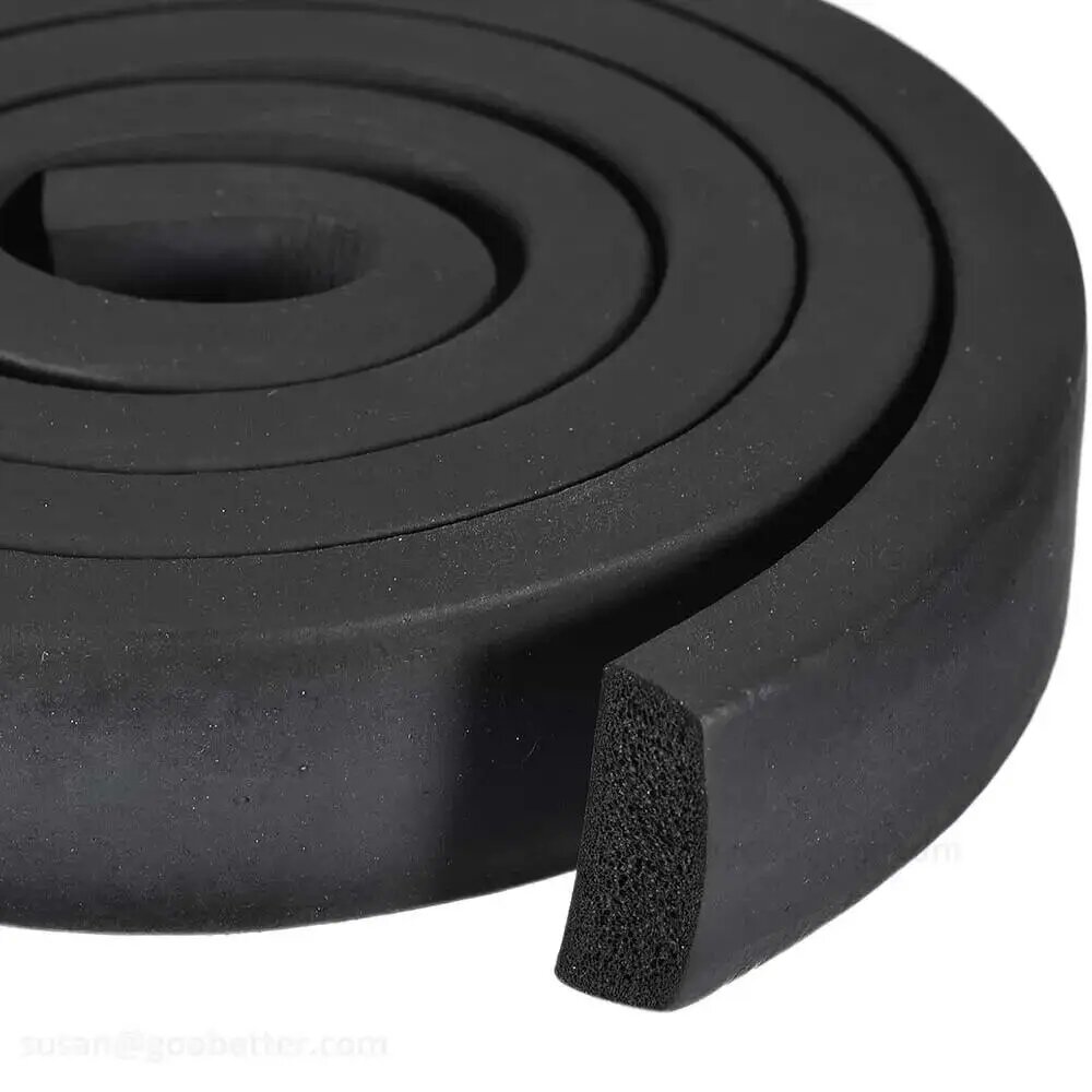 Губчатая уплотнительная лента EPDM черная 3-50 мм Width 50mm, Thickne 10mm