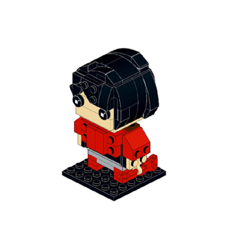 MOC строительные блоки из мелких частиц Mayday Band Monster Brick Head Boy Big Head Boy набор игрушек