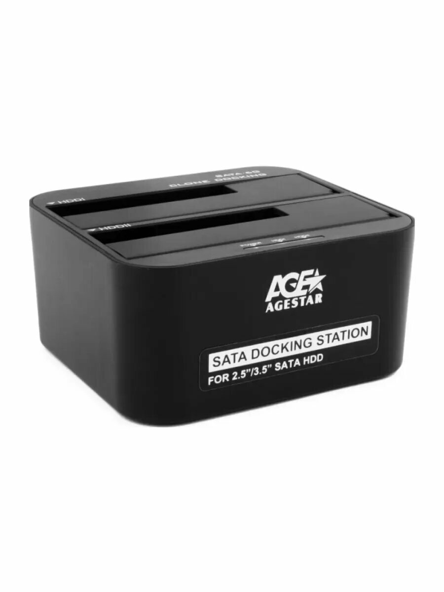 Док-станция 3UBT6-6G 2x2.5"/3.5" SATA HDD/SSD USB3.0