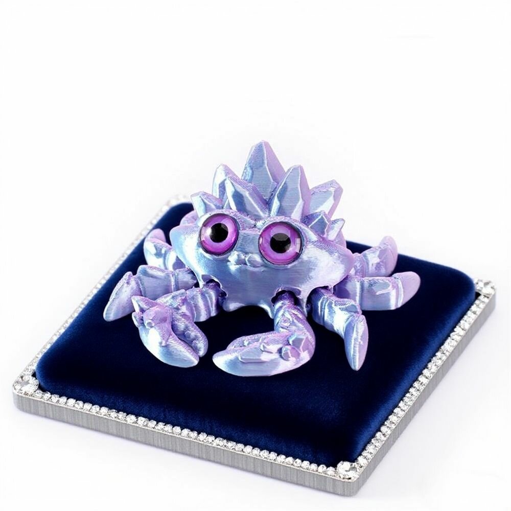 Игрушка-краб, Украшение аквариума для рыб, Творческая маленькая скульптура