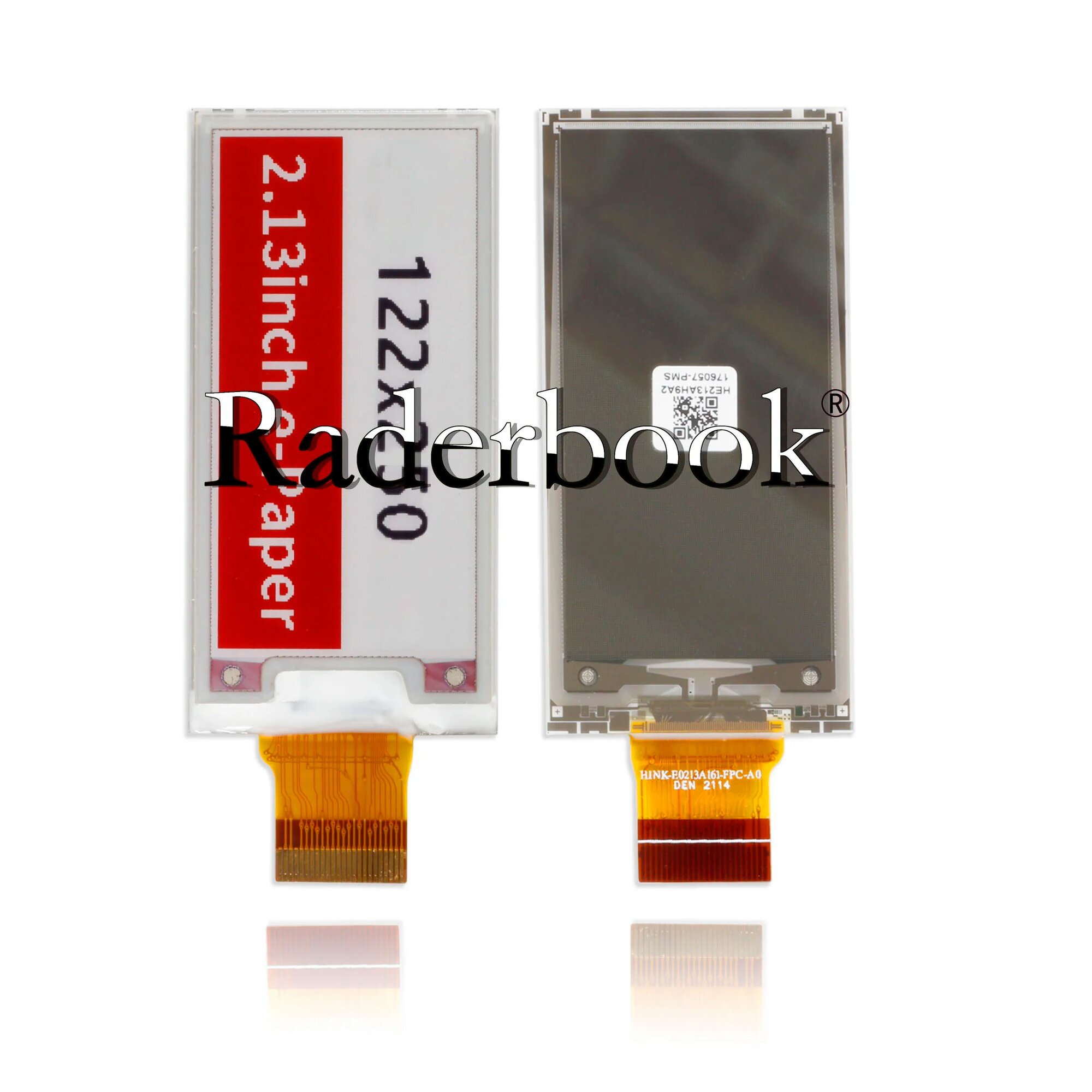 2,13-дюймовый модуль дисплея HINK-E0213A161-FPC-A0 E-Paper E-Ink для Raspberry Pi Pico, 122×250, красный/черный/белый, SPI